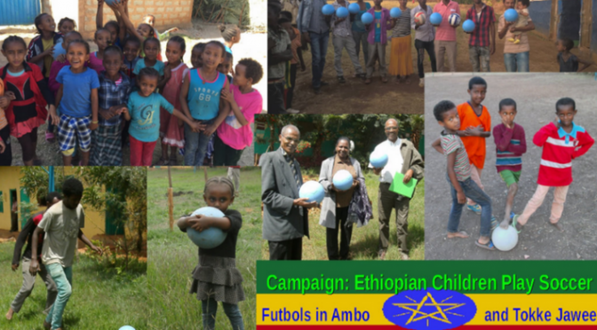 Ethiopian Children Play Soccer featured image - One World Play Project